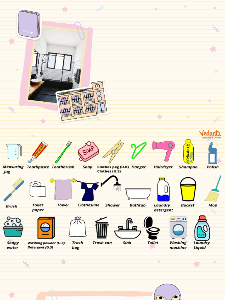 6 - Things in The Bathroom & Bedroom | PDF