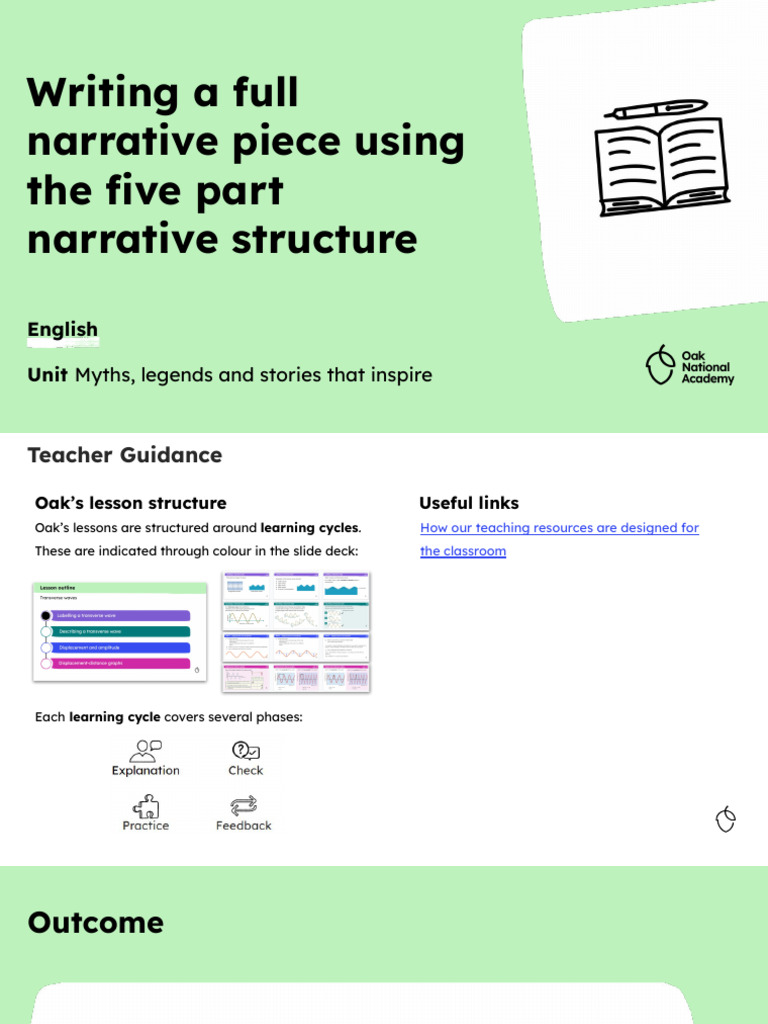 Writing a Narrative with Structure | PDF | Narrative