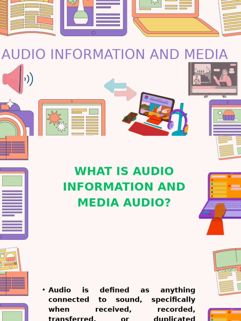 MODULE 6-Audio Information and Media | PDF | Digital Audio | Computer ...