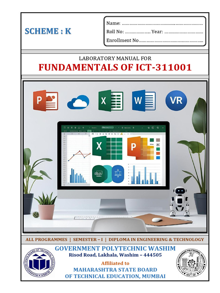 Fundamentals of Ict-311001-Lab Manual For If | PDF | Computer File ...