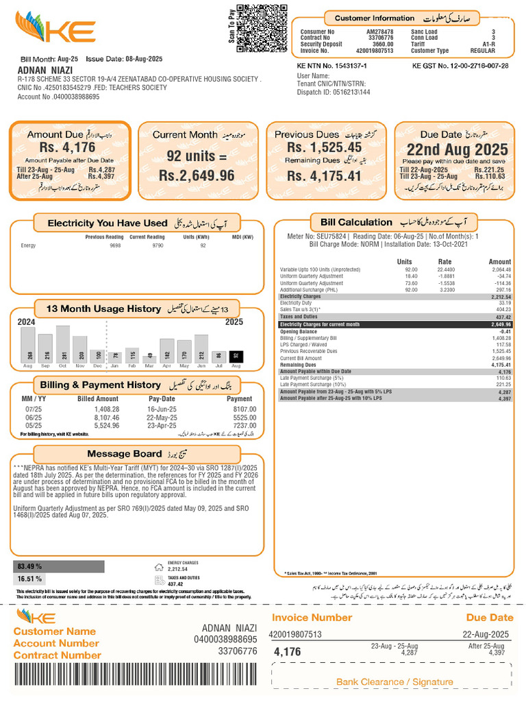 KE Multi-Year Tariff Update 2024-30 | PDF | Accounts Payable | Power ...