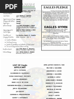 Understanding Eagleism in the Eagles Fraternity | PDF