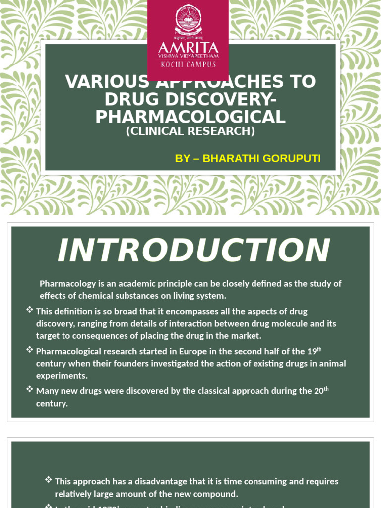 Drug Discovery: Importance of Selectivity Testing | PDF | Ligand ...