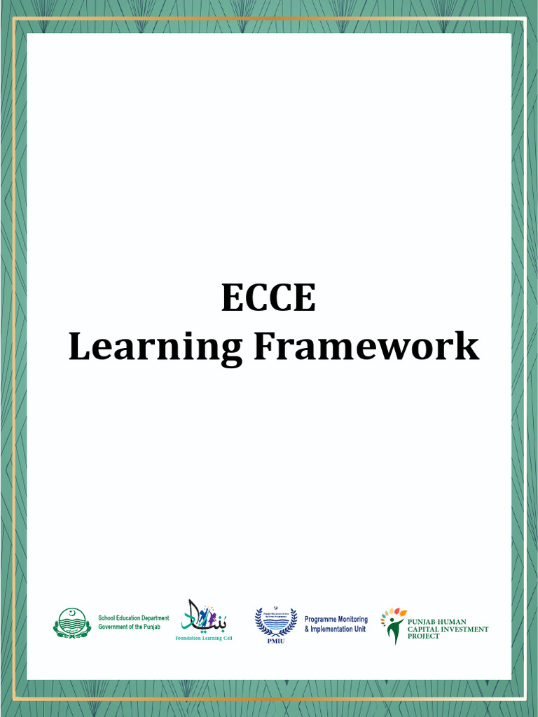 ECCE Learning Framework Guide | PDF | Teachers | Early Childhood Education