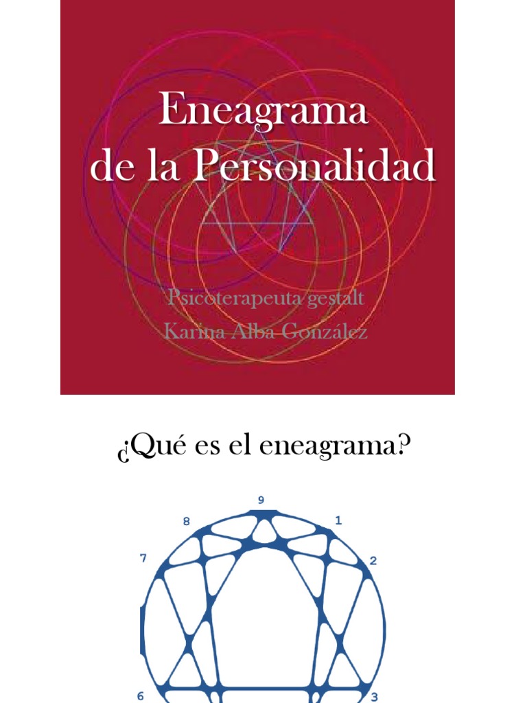 Eneagrama | PDF | Eneagrama de la personalidad | Las emociones