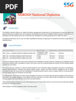 NEBOSH Diploma Paper 2 Answer Template | PDF | Risk | Learning