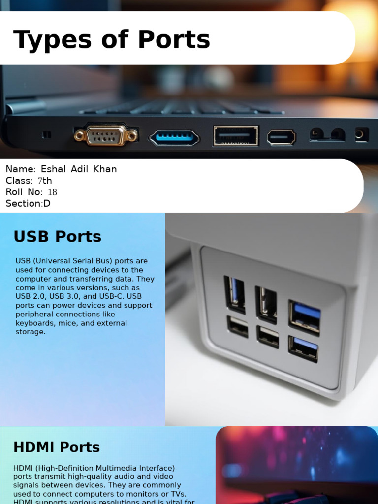 Types of Ports - 2 | PDF