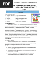INFORME Maraton de Lectura | PDF