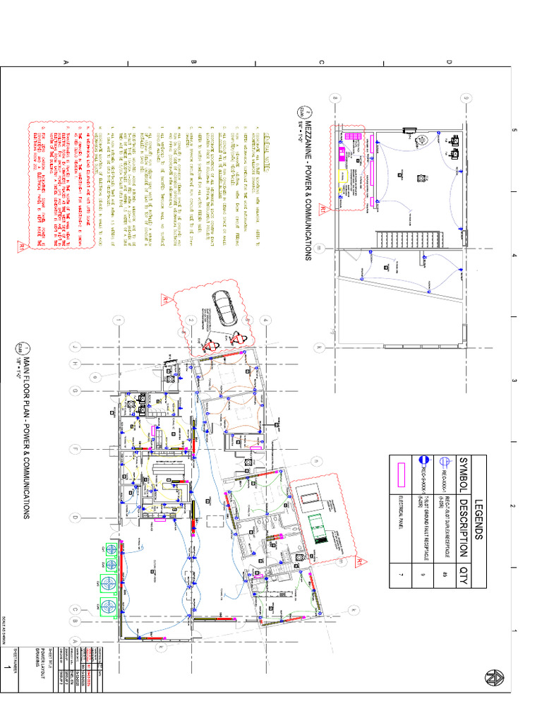 Power - Layout - Drawing M-3 Model | PDF
