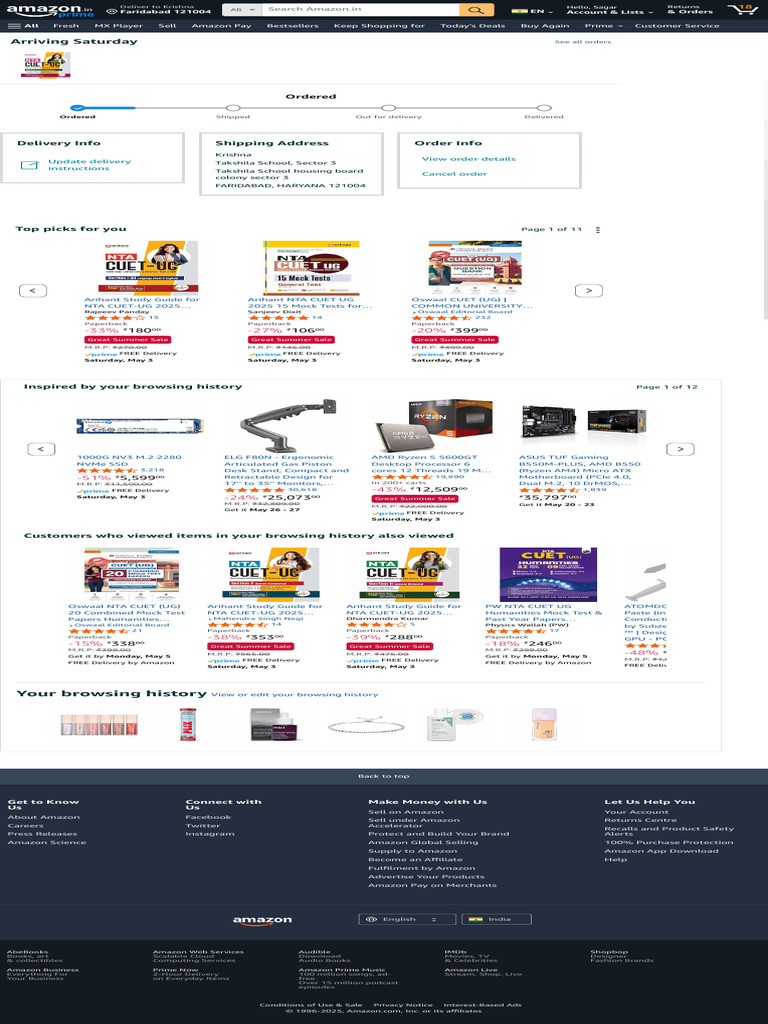 Order Summary and Delivery Details | PDF | Computer Hardware | Computer ...