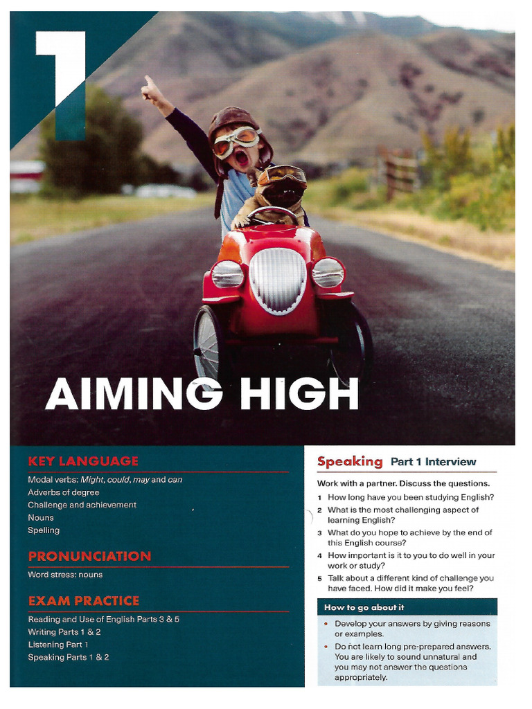 UNIT 1 Ready For Advanced 4th Edition | PDF