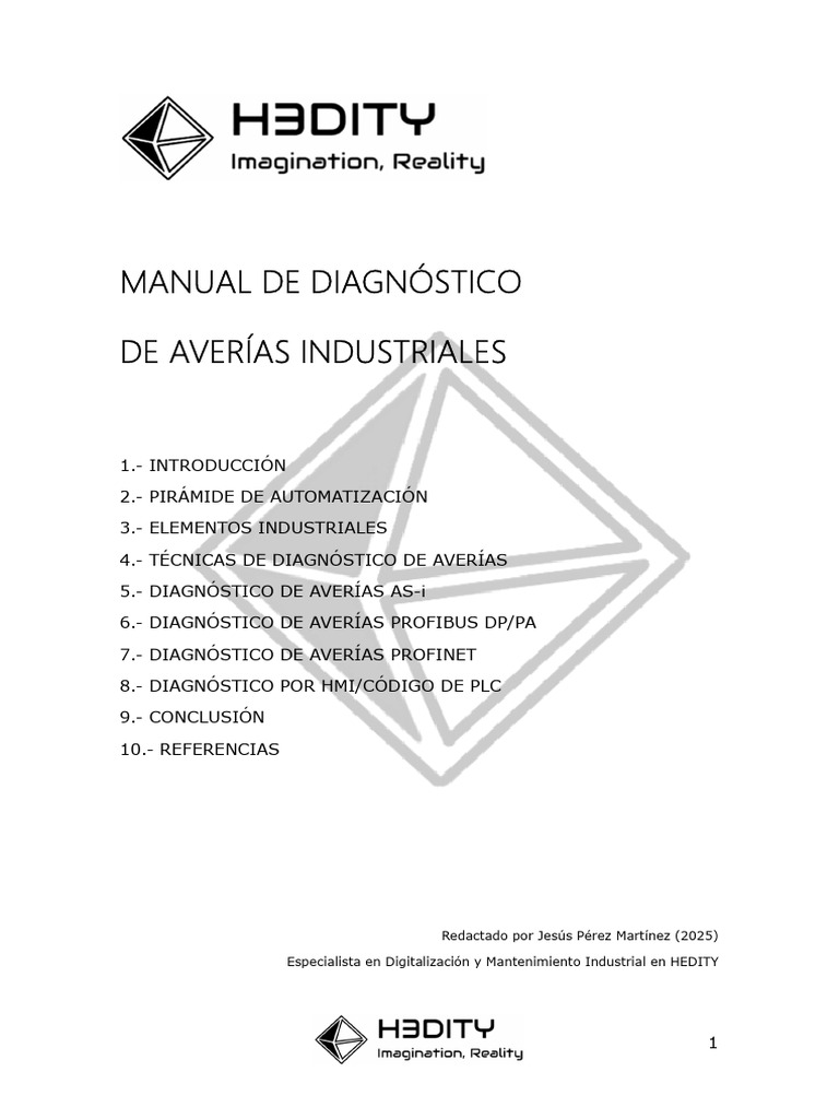 Diagnóstico de Averías Industriales | PDF | Software | Ingenieria Eléctrica