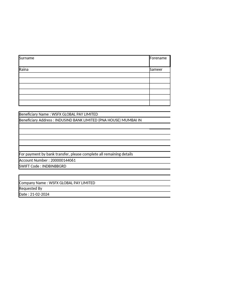 Refund Request Form for Tuition Payment | PDF