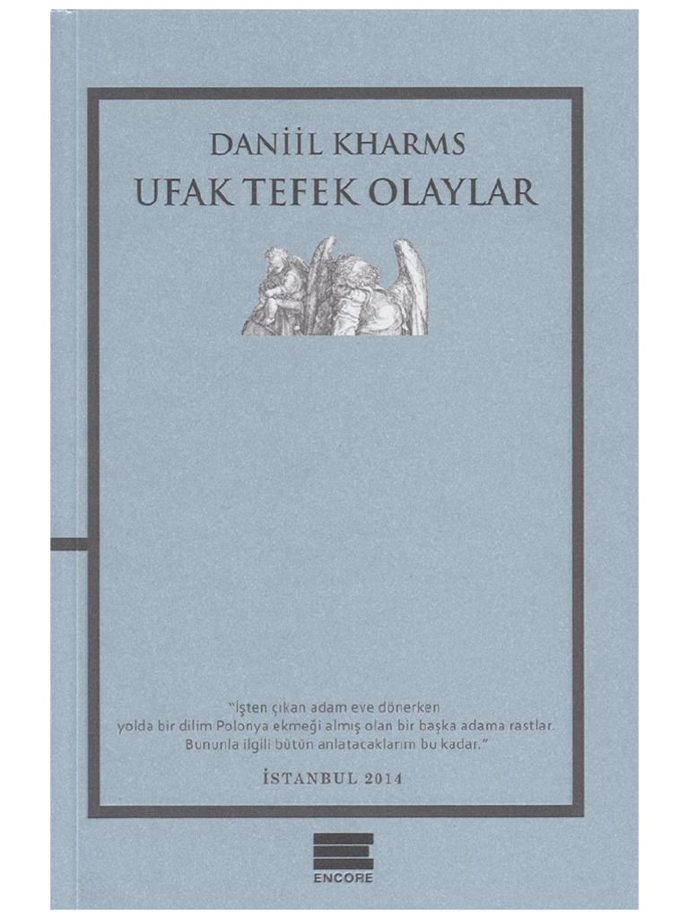 Daniil Kharms Ufak Tefek Olaylar | PDF