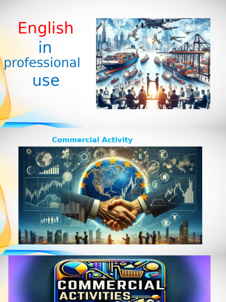Importance of Commercial Activity | PDF | Commerce | Business