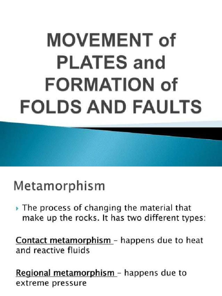 Movement of PLates | PDF