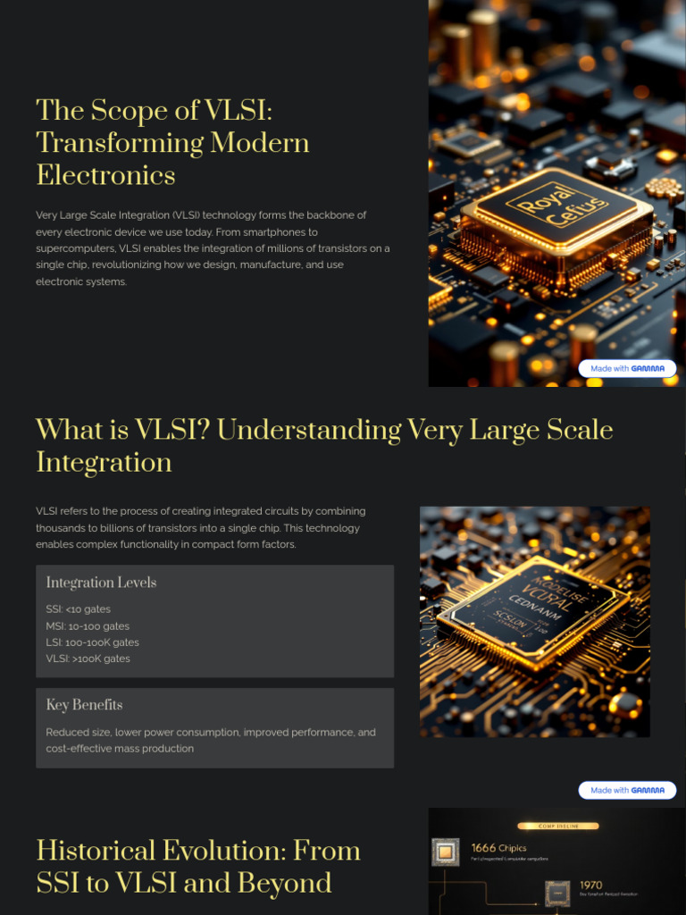 The Scope of VLSI Transforming Modern Electronics | PDF