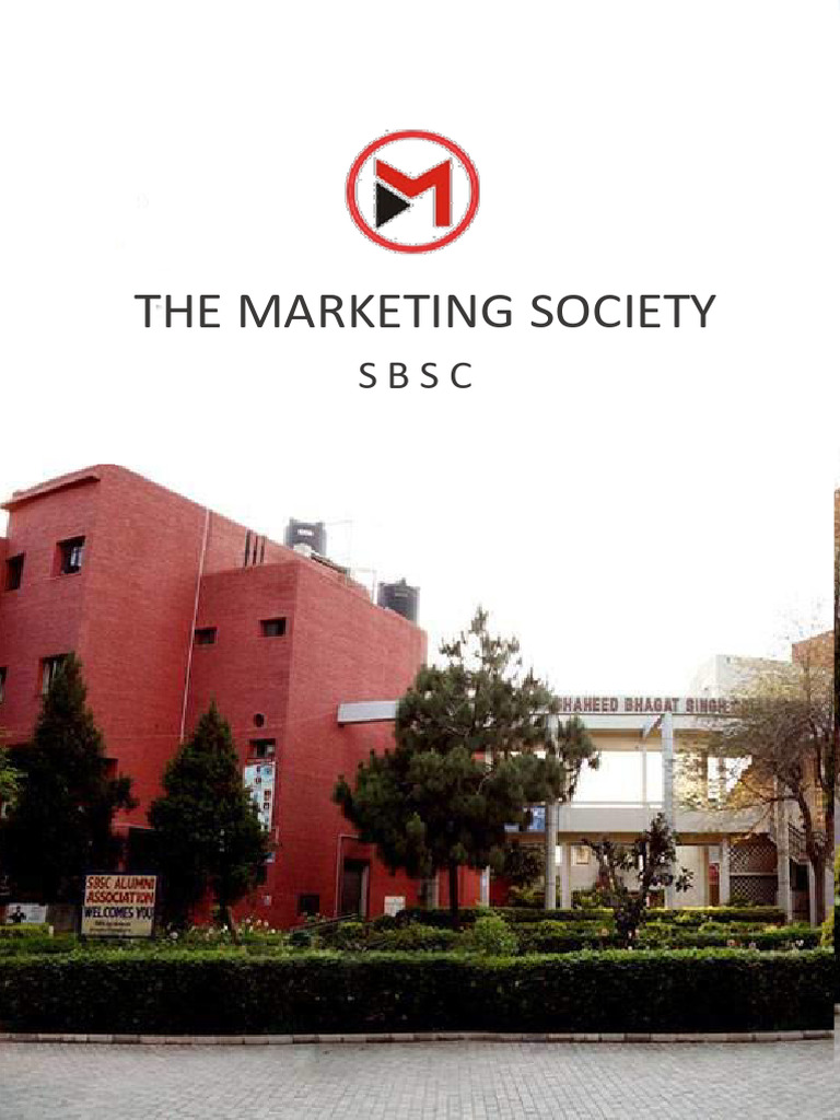 Marketing Society at SBSC: Skills & Opportunities | PDF | Marketing ...