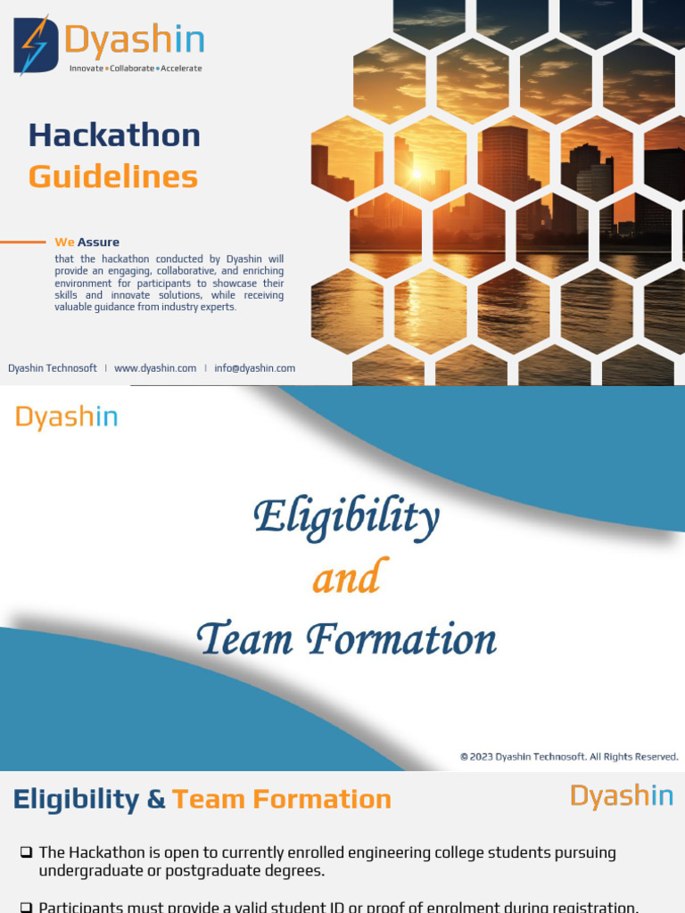 Hackathon: Guidelines | PDF | Information Technology | Computing