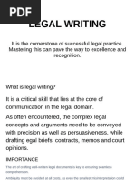 Legal Brief Writing Guide and Template | PDF | Brief (Law) | Memorandum