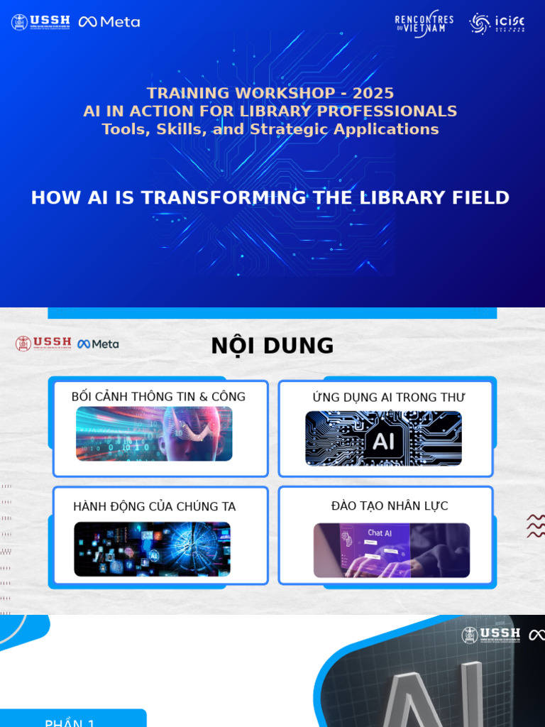 Module 1. HOW AI IS TRANSFORMING THE LIBRARY FIELD | PDF