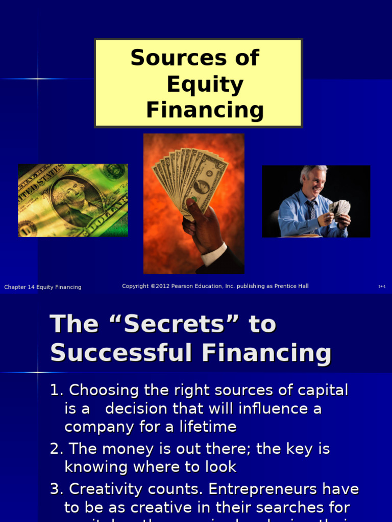 Scarborough 10e PPT Ch14 | PDF | Venture Capital | Corporate Finance