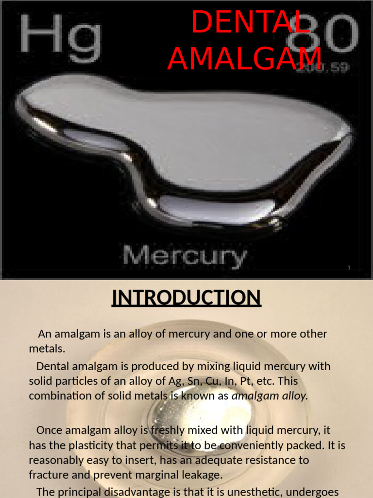 Amalgam | PDF | Materials | Physical Sciences