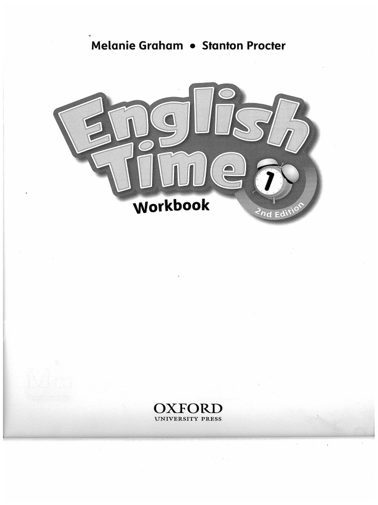 English Time 1 Workbook | PDF