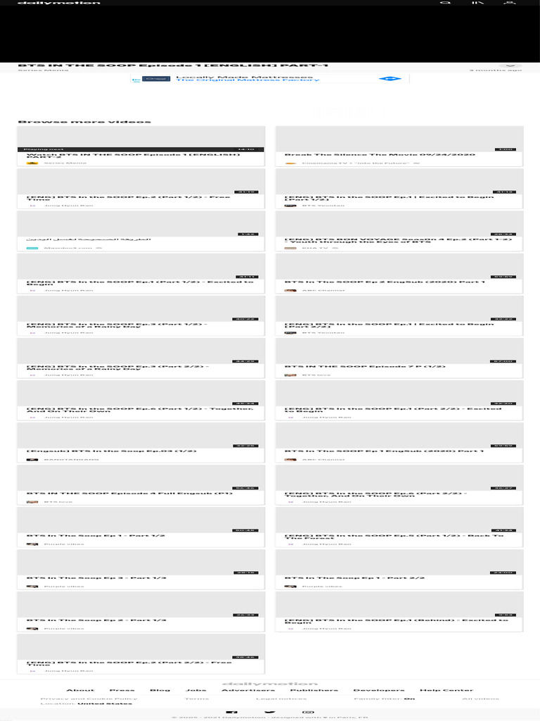 BTS IN THE SOOP Episode 1 (ENGLISH) PART-1 - Video Dailymotion | PDF | Television | Television ...