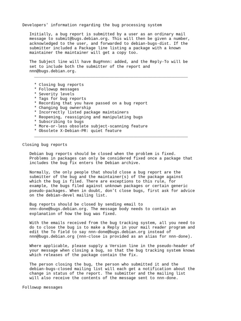 Bug PDF | PDF | Software Bug | Computing