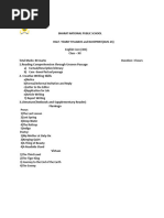 English 12 Class Notes | PDF