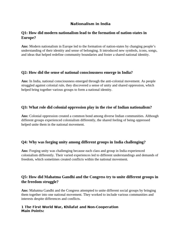 CH 3 Nationalism in India His Class 10.docx Till Half Yearly Syllabus ...