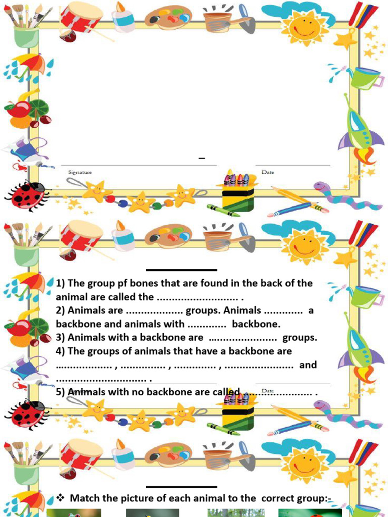 Animals and Their Parents | PDF | Zoology