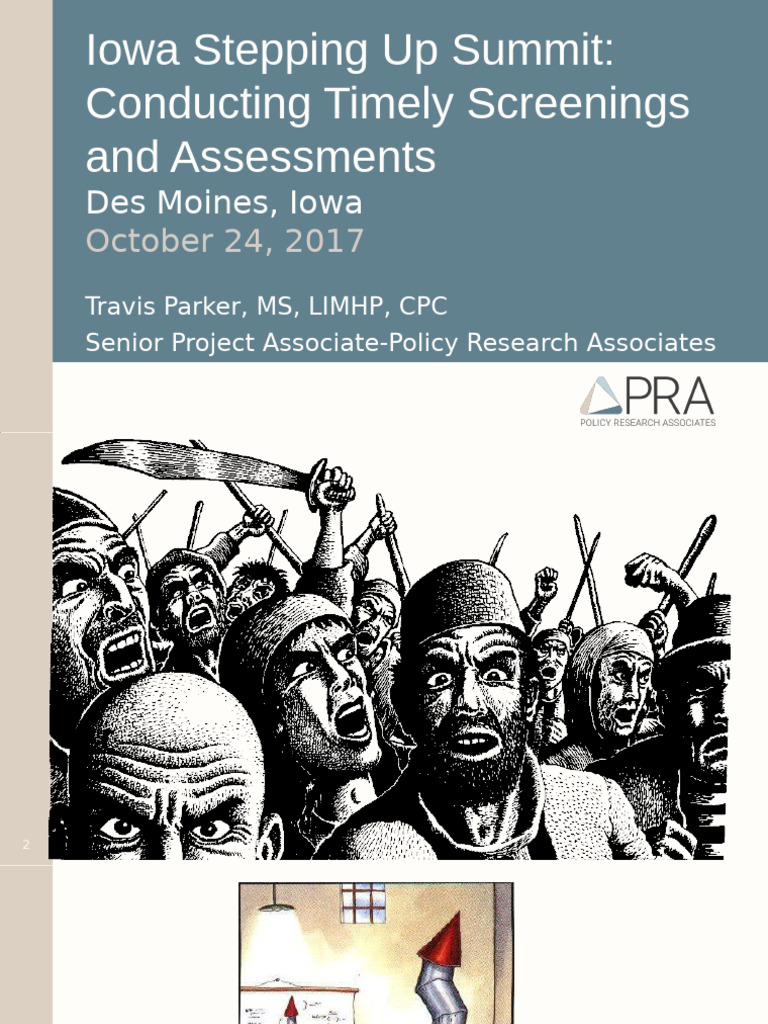 Conducting Timely Screenings and Assessments Travis | PDF | Prison ...