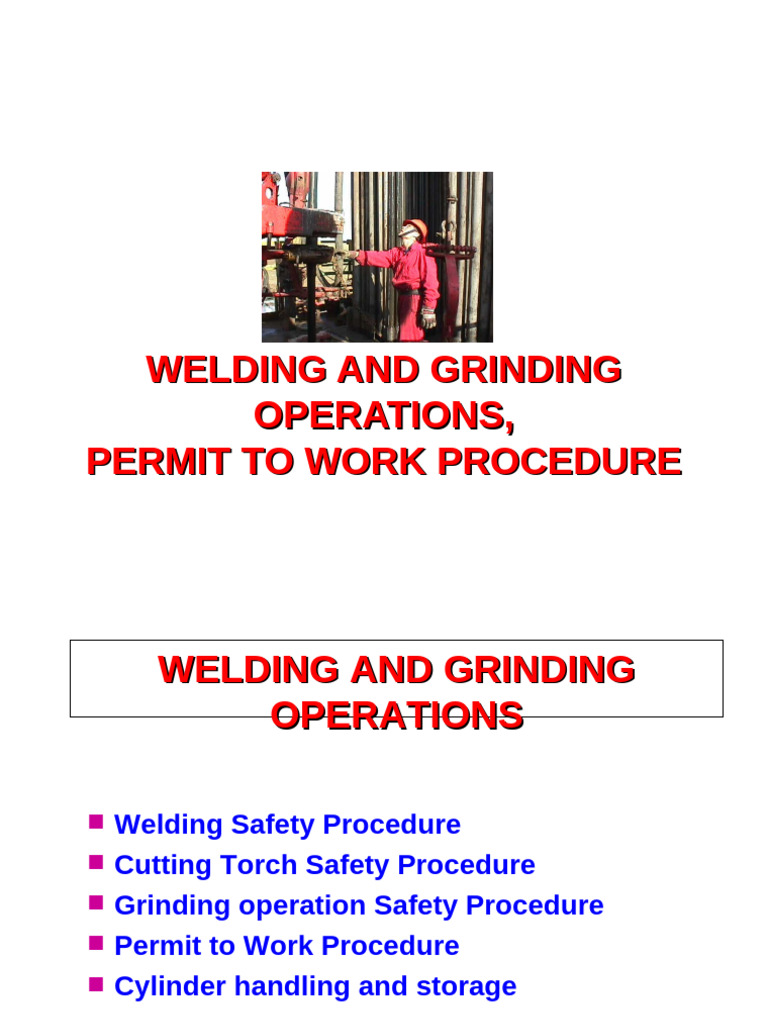04 - Welding and Grinding | PDF | Welding | Construction