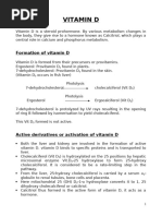 Mechanism of Action of Calcitriol | PDF | Vitamin D | Biotechnology
