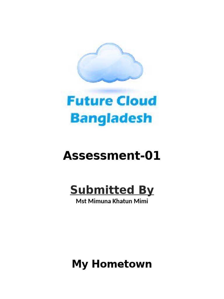 Assessment-1 by MST Mimuna Khatun Mimi | PDF