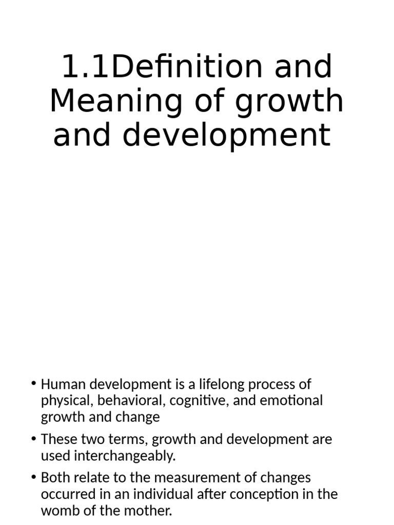 Understanding Growth and Development Principles | PDF | Cognition ...