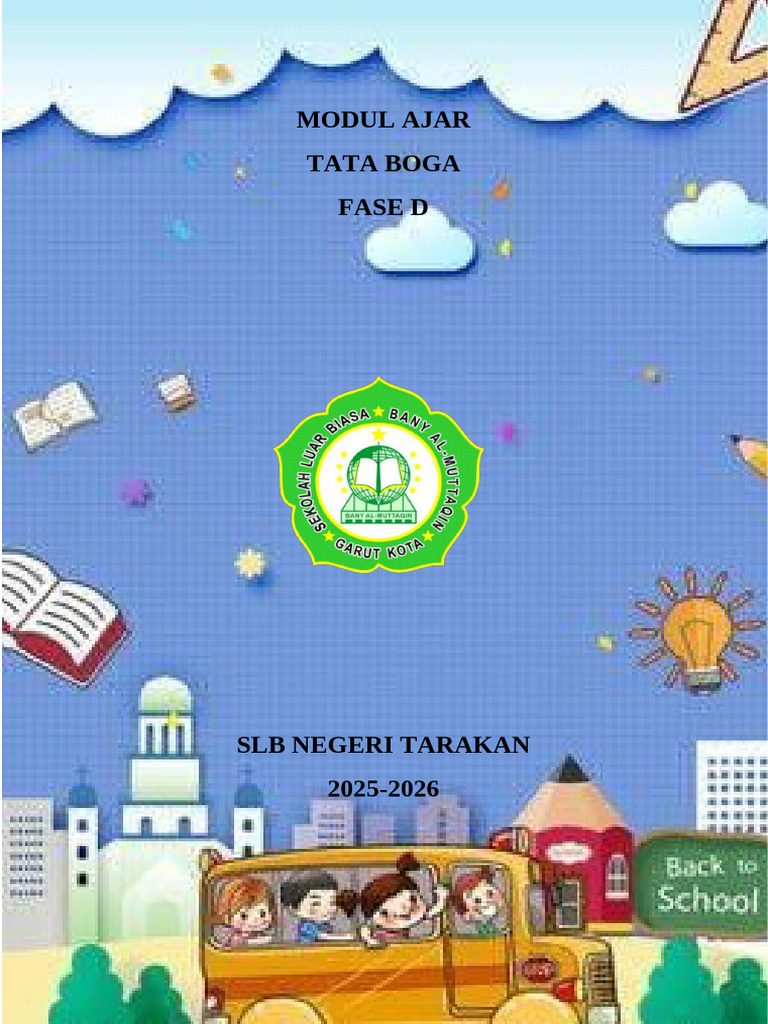 Modul Ajar Tata Boga SLB 2025-2026 | PDF