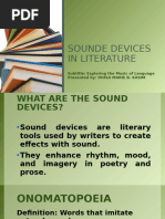 Sound Devices Examples | PDF