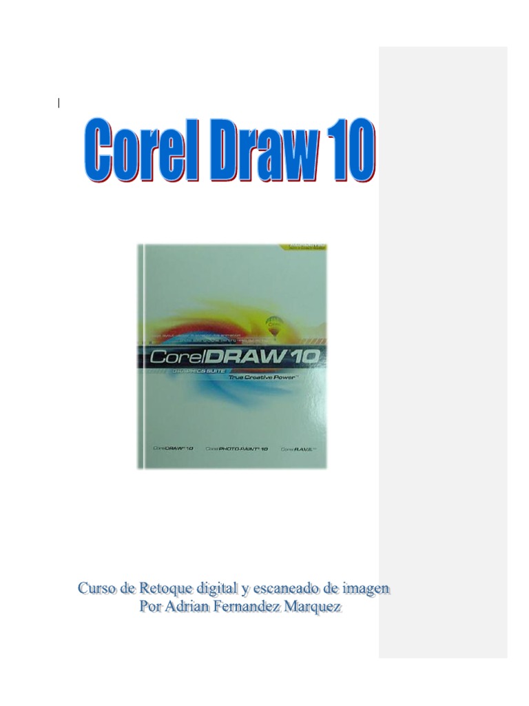 Manual de Corel Draw 10 | PDF