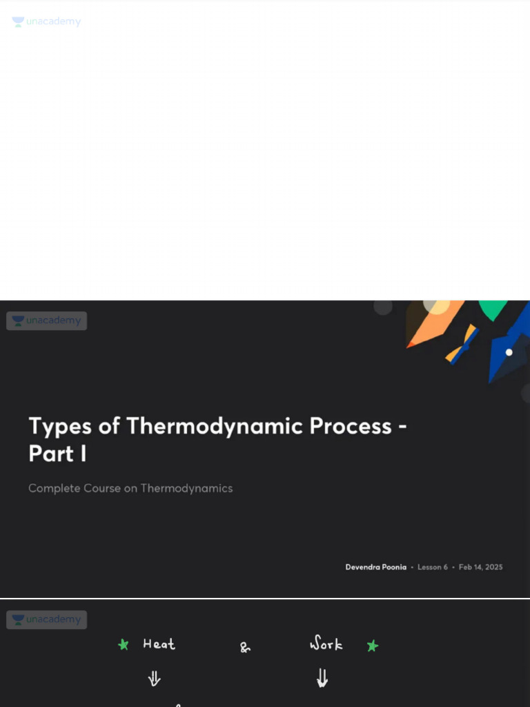 L6 Types of Thermodynamic Process Part I With Anno | PDF