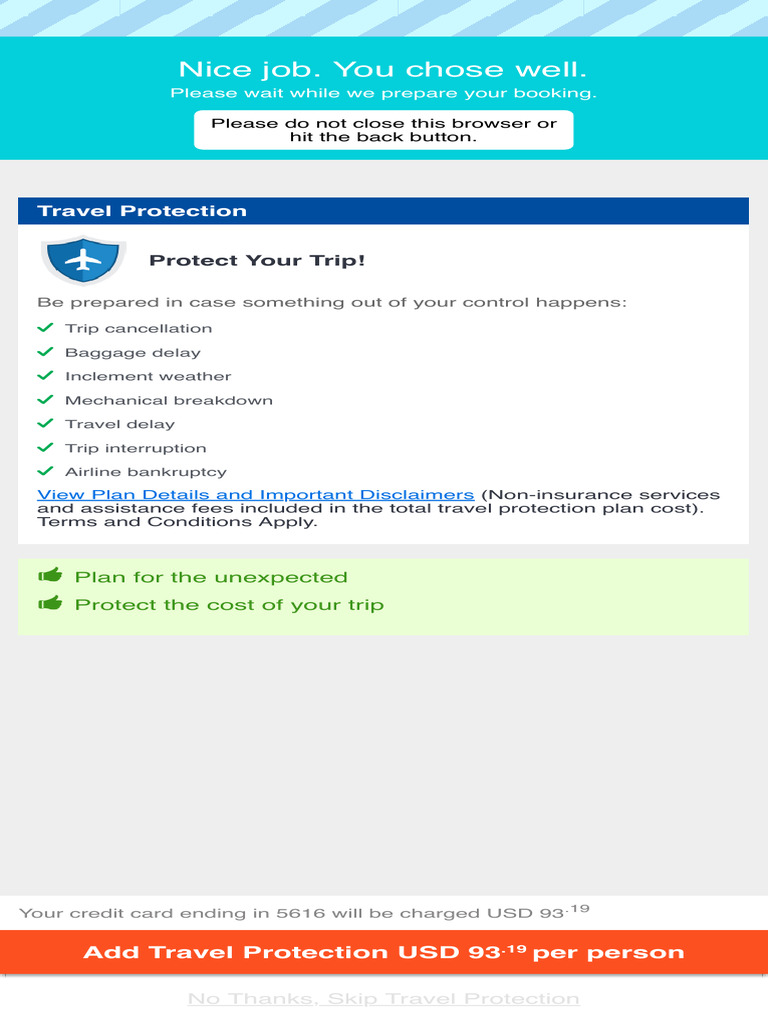 Essential Travel Protection Plans | PDF