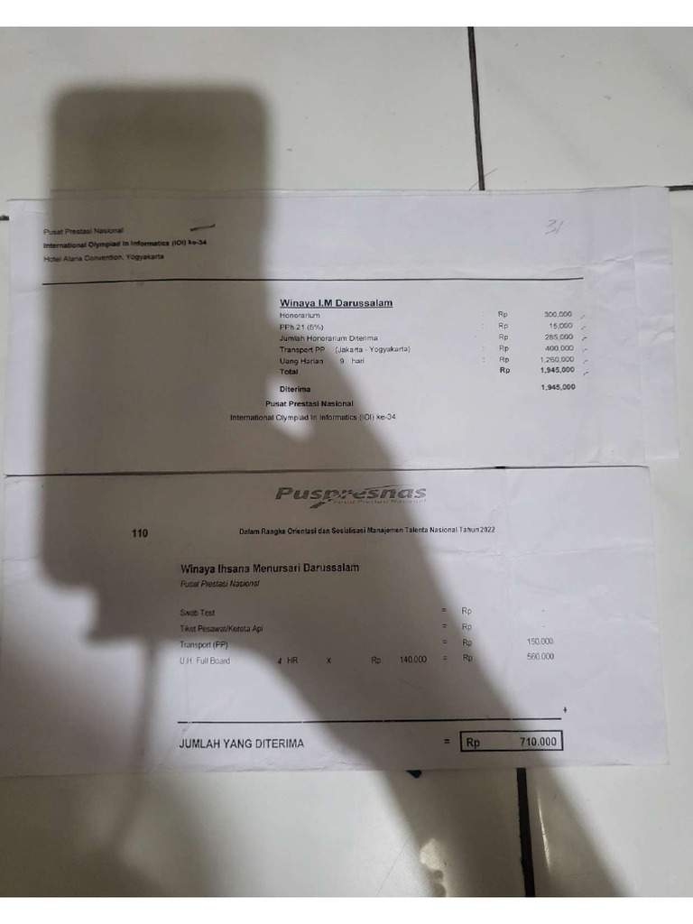 Contoh Dokumen Administrasi | PDF