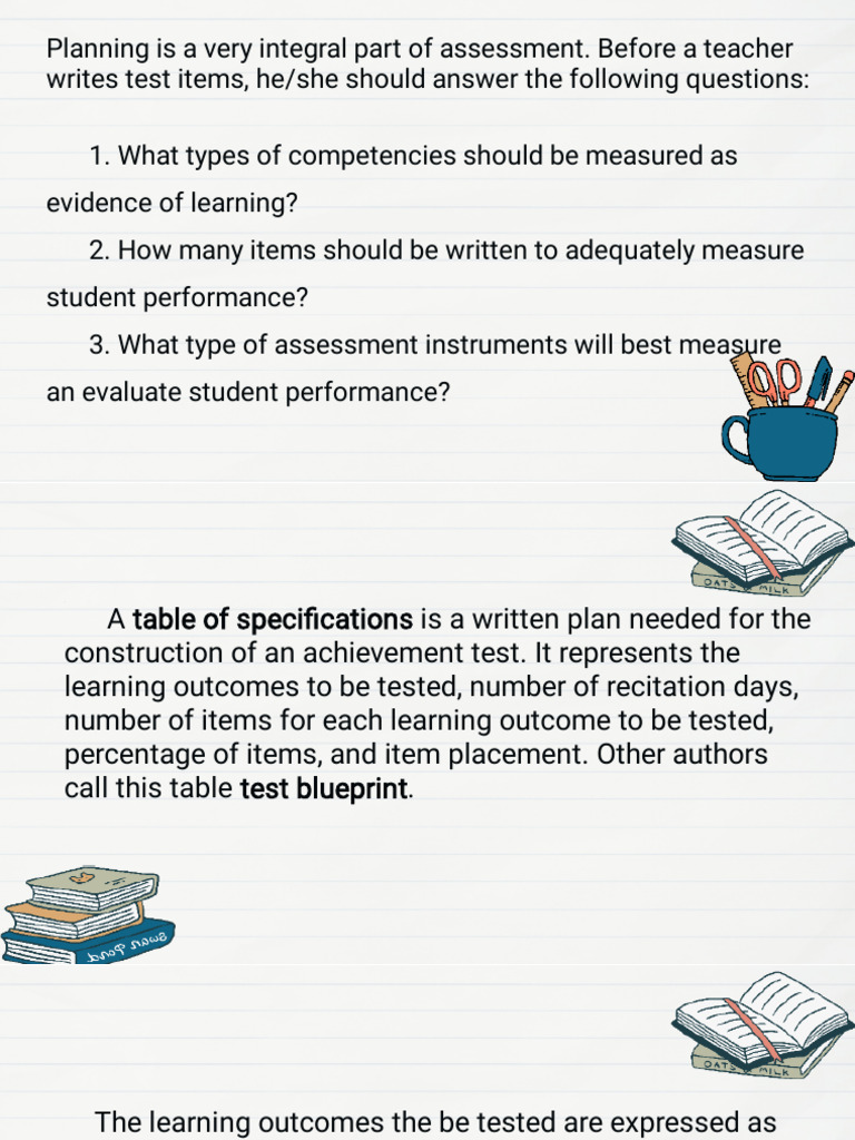 Chapter 4 Preparing For Assessment | PDF | Educational Assessment ...