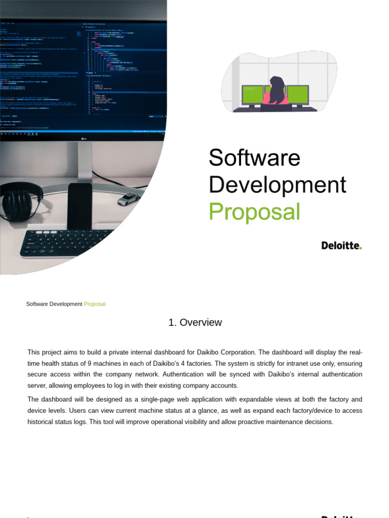 Task 3 Software Development Proposal Template | PDF | Software Development | Software
