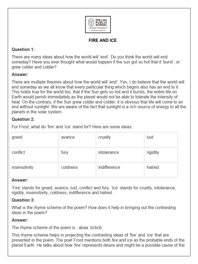Fire and Ice: Theories of World Endings | PDF