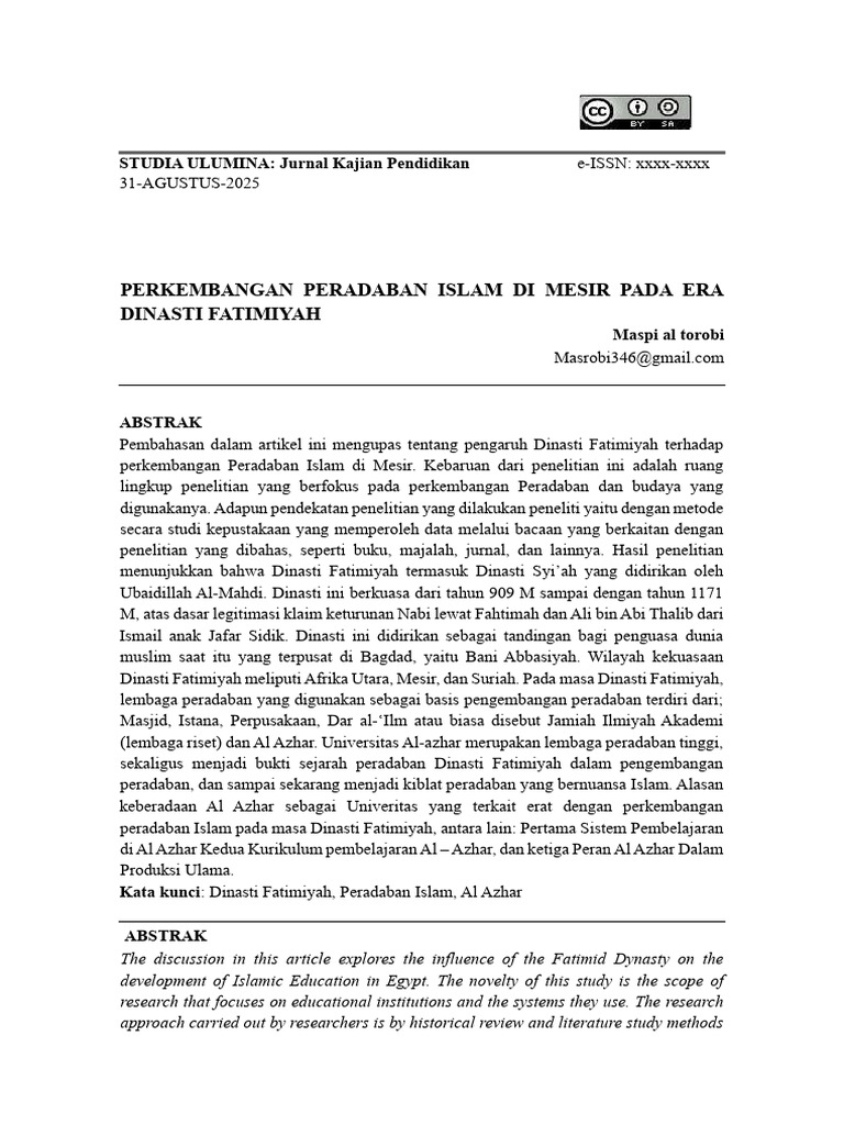 Jurnal Spi SMT 3 Maspi Al Torobi | PDF