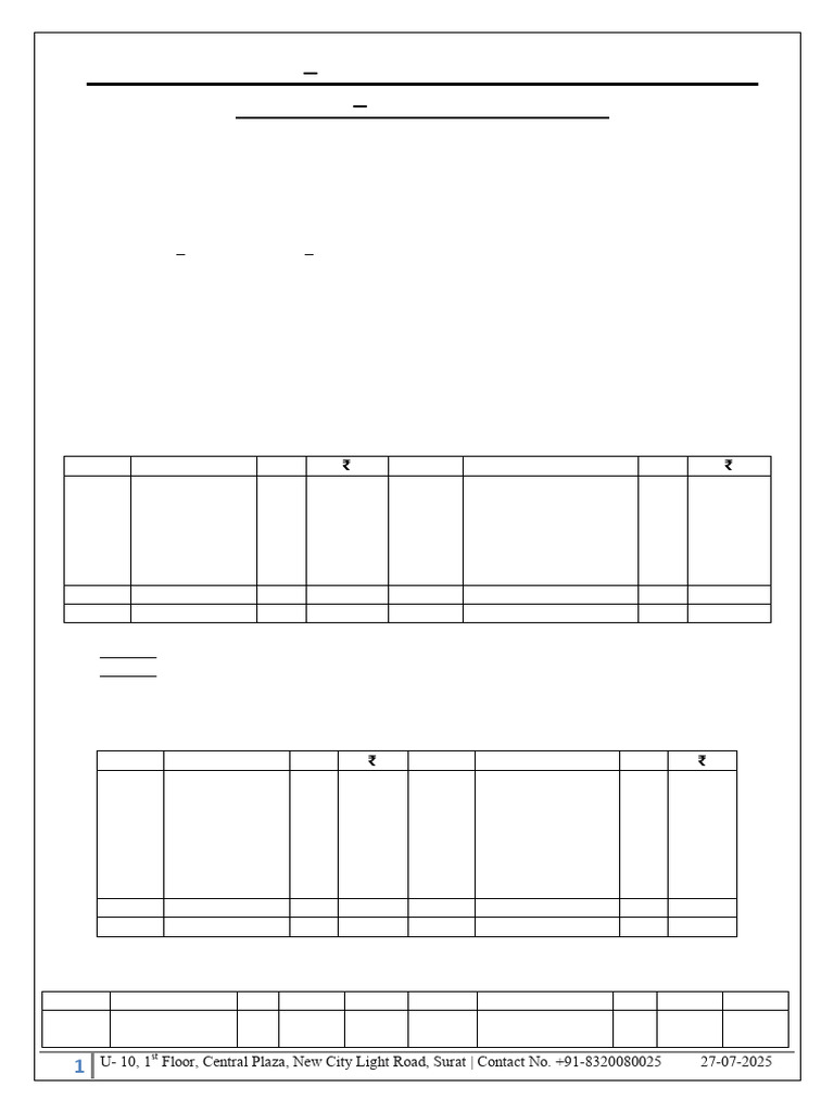 Cash Book Test Answer Key | PDF | Debits And Credits | Financial Services