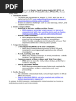 CRPC and Bnss Comparison | PDF | Search Warrant | Arrest Warrant